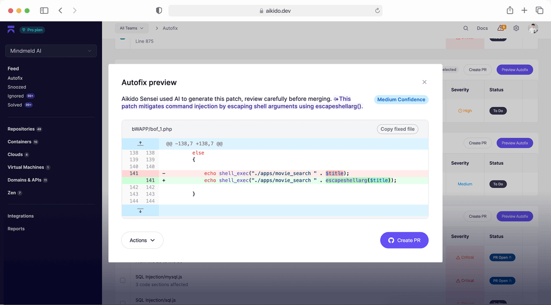 Aikido — Security Platform for Code & Cloud